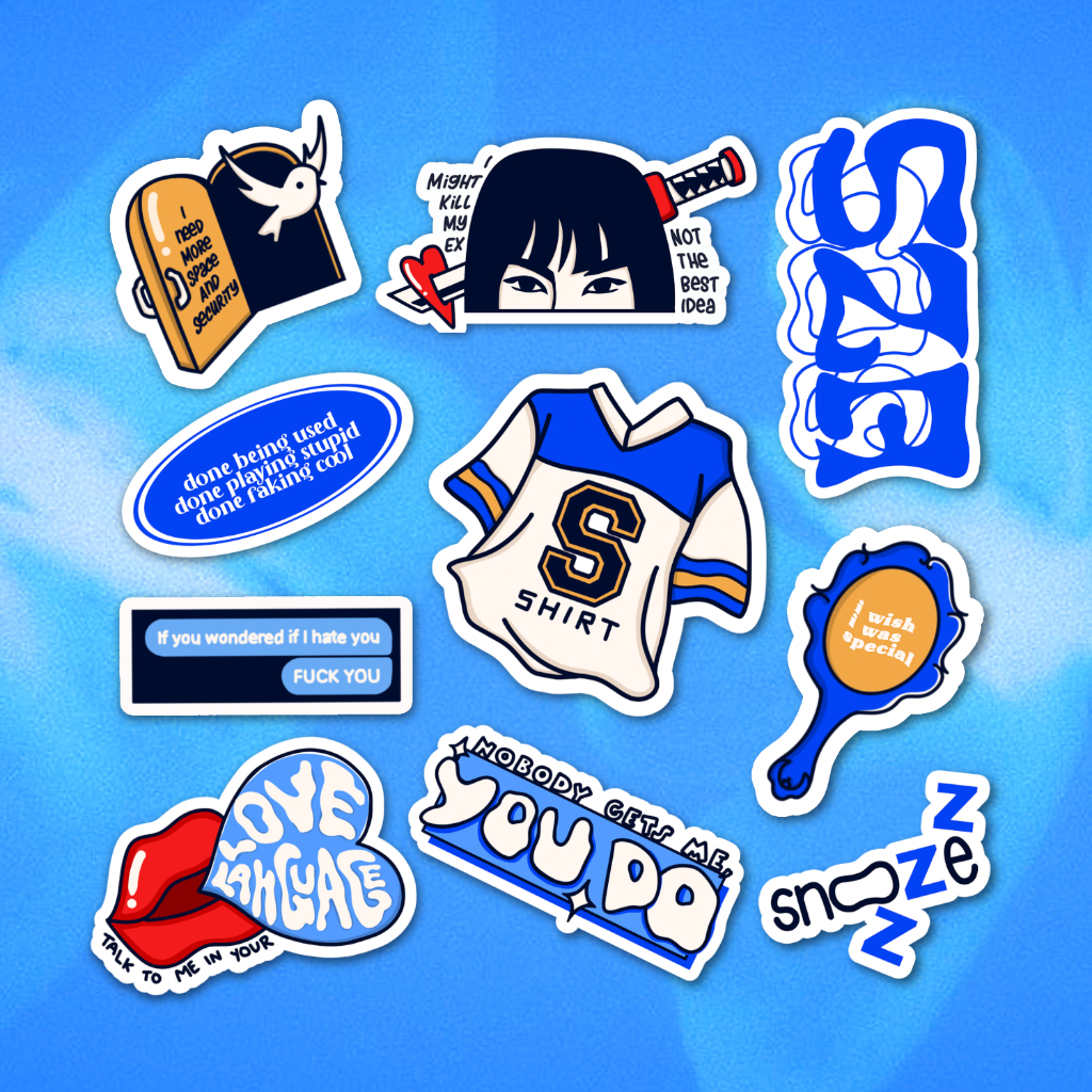 SZA - SOS Album - Sticker Pack | Shopee Malaysia