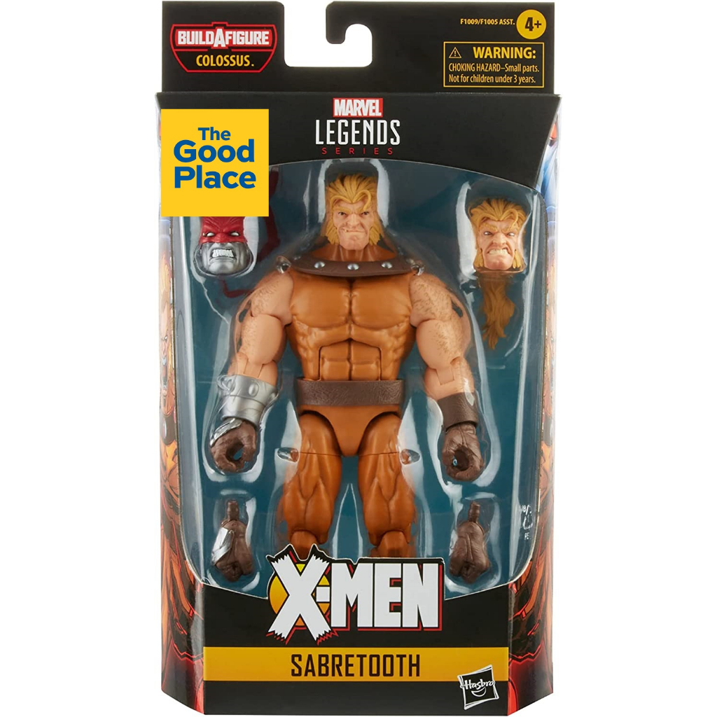 HASBRO Marvel Legends Age of Apocalypse Sabretooth of Colossus Wave ...