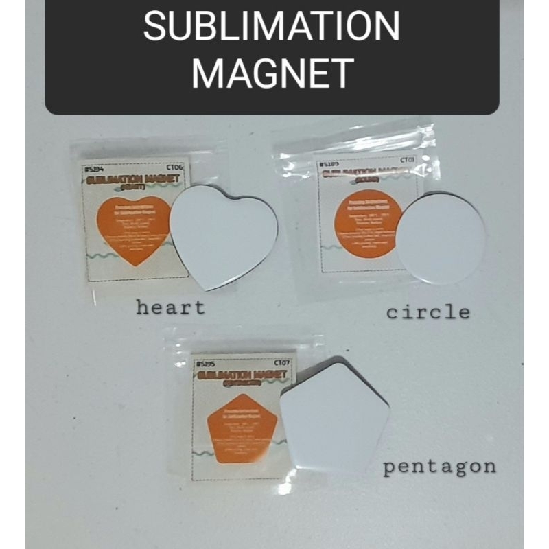 Sublimation Pre-cut Ref Magnet (Printable) | Shopee Malaysia