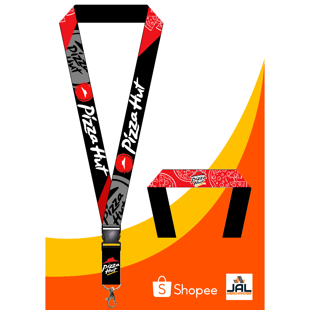 Pizza Hut ID Lace design / ID Lanyard | Shopee Malaysia