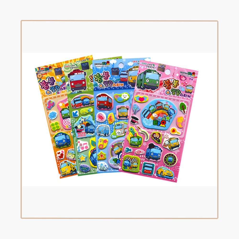 Daiso Korea - Tayo Bus Stickers for Kids | Shopee Malaysia
