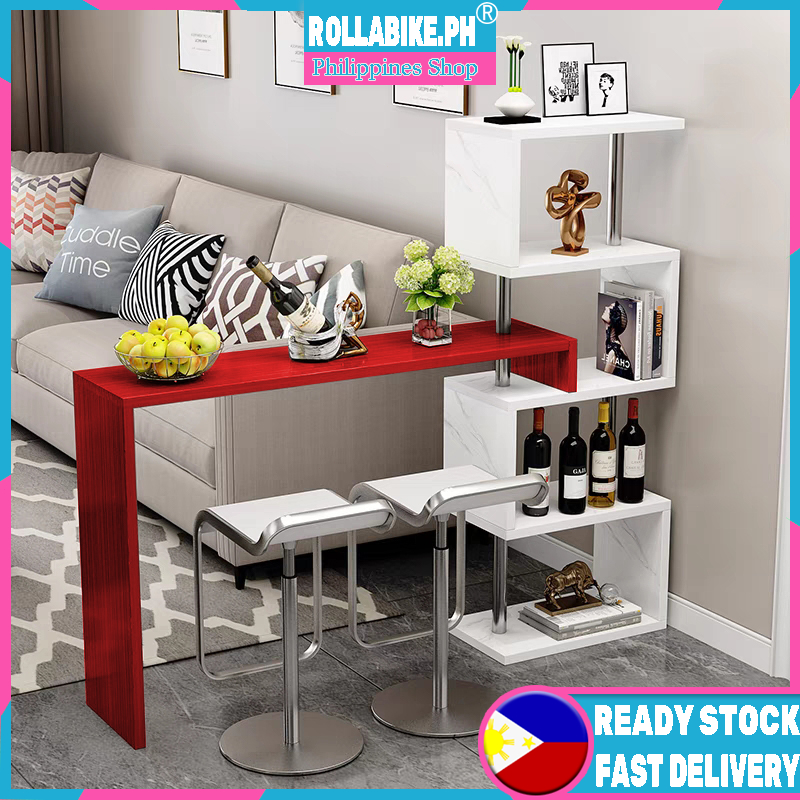 Modern MINI Bar table Rotating 360 Swivel Bar counter table coffee ...