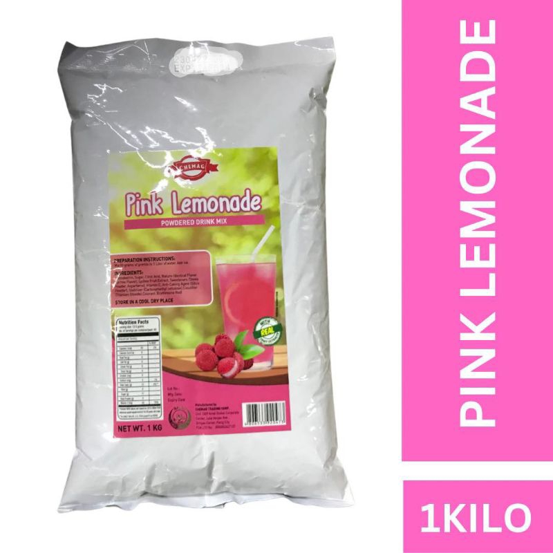 Pink Lemonade 1 Kilo ( Good for 20 Liters ) | Shopee Malaysia
