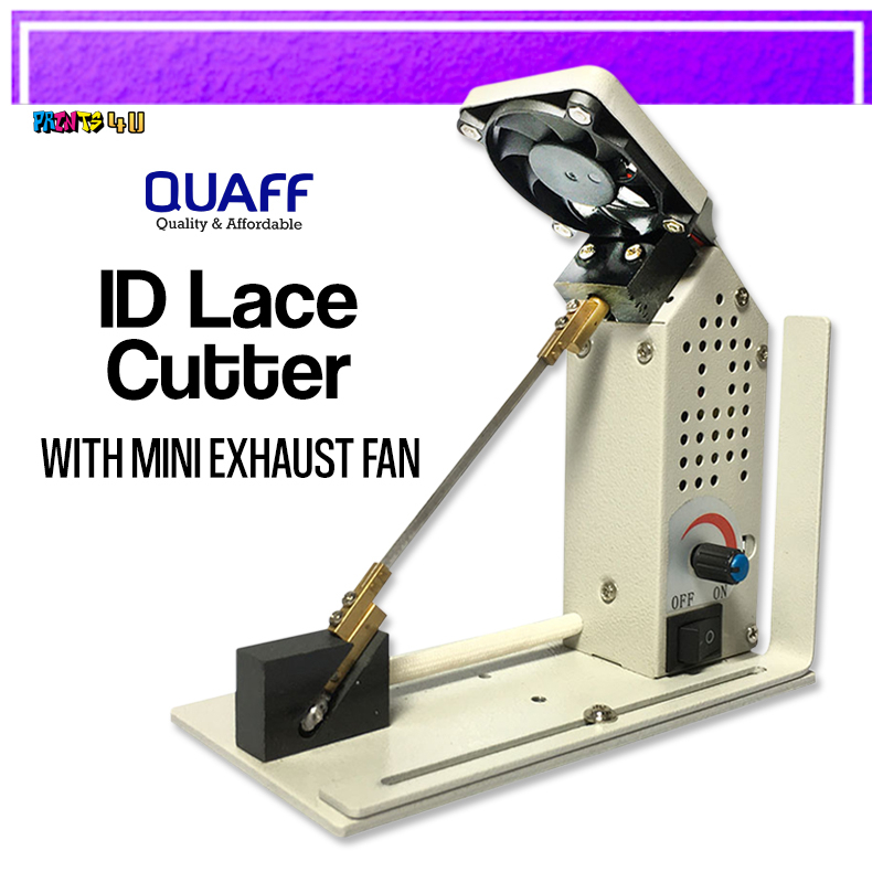 Quaff Heat Id Lace Cutter With Mini Exhaust Fan Portable Cutting ...