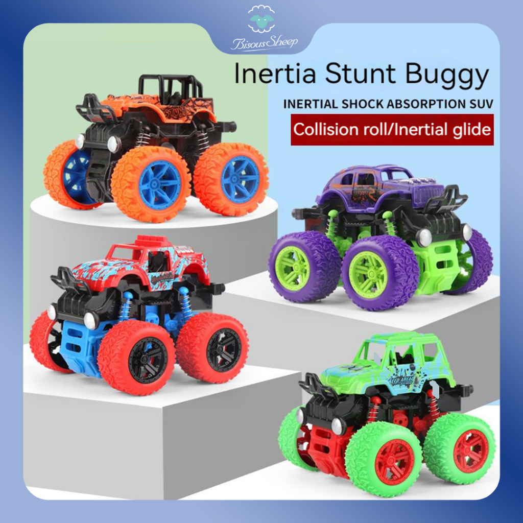 Truck Inertia SUV Car Toy Friction Power Car Children Big Tire Big Foot ...