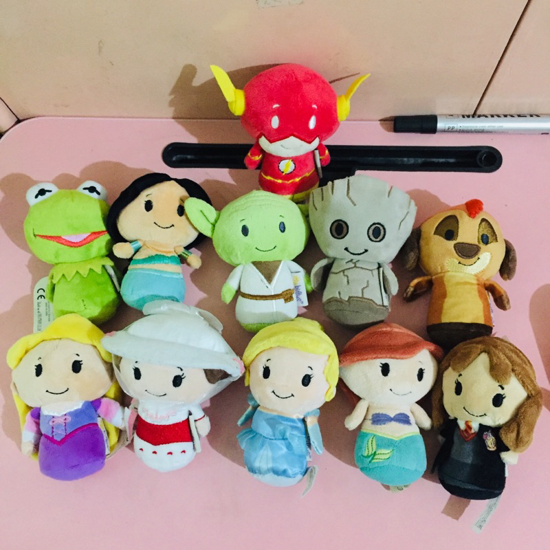 Itty Bittys small plush Disney Princess Marvel Star Wars Harry Potter ...