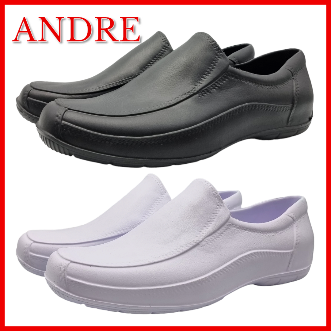 DURALITE 'Andre' Men's Lightweight and Waterproof Square-Toe Non-Slip ...