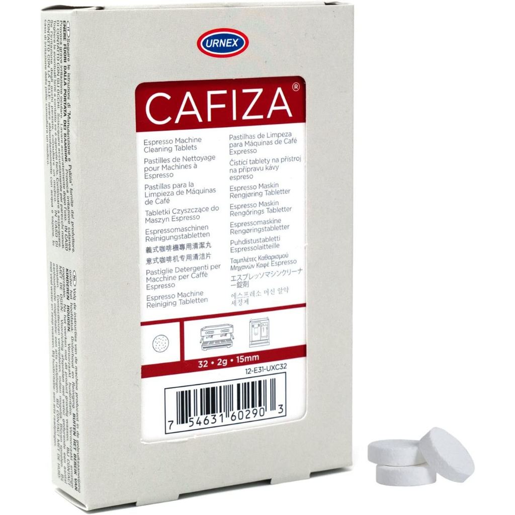 Urnex Cafiza Espresso Machine Cleaning Tablets Blister Pack - 2 grams ...