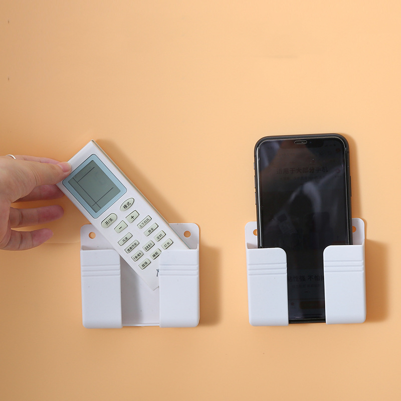 Adhesive Wall Phone Holder Storage Rack Multipurpose Wall Mount For ...