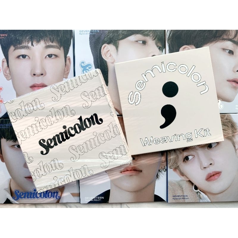 Unsealed Official SVT Seventeen Semicolon Digipack Special Album ...