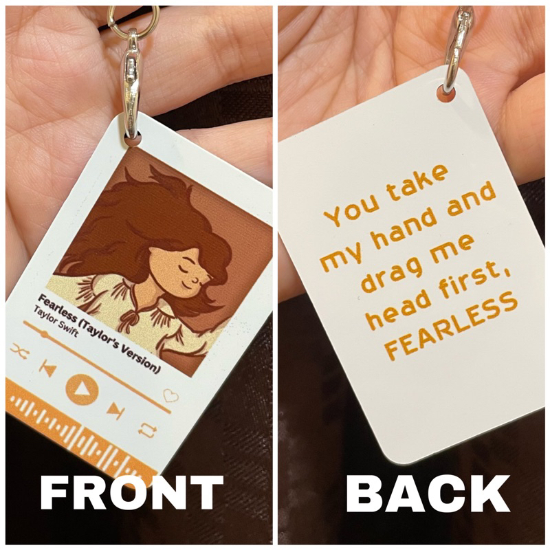 FANMADE Taylor Swift Keychains (Metal) | Shopee Malaysia