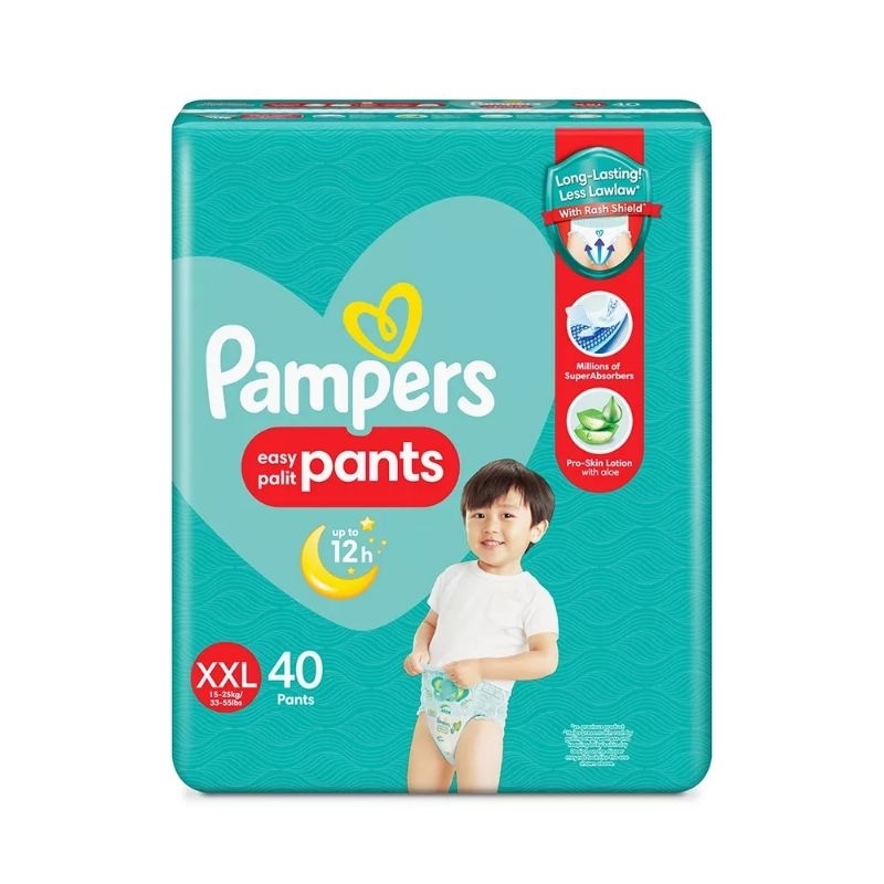 Pampers Baby Dry Pants XXL (40pcs ONLY) diaper per pack | Shopee Malaysia