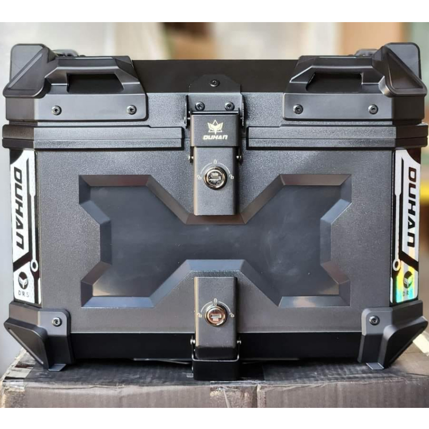 New Duhan 45L top box with metal base plate/ hard plastic alloy look ...