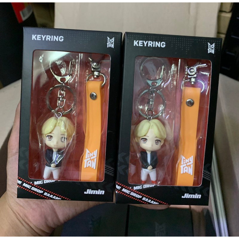 BTS TinyTAN Figure Keyring MIC Drop - Jimin Taehyung V Jungkook | Shopee Malaysia