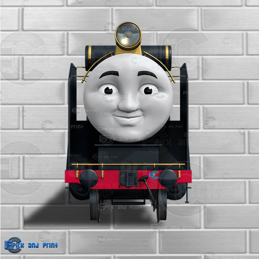 (Part 3/3) Thomas the train and Friends Character Cut outs for DIY ...