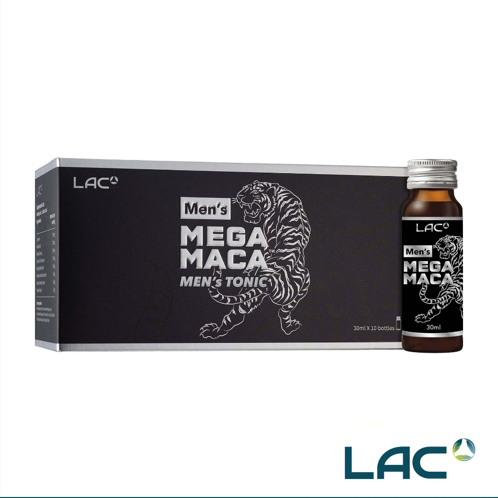 LAC Men's Mega Maca 30ml x 10 bottles (Consume within September 2026 ...