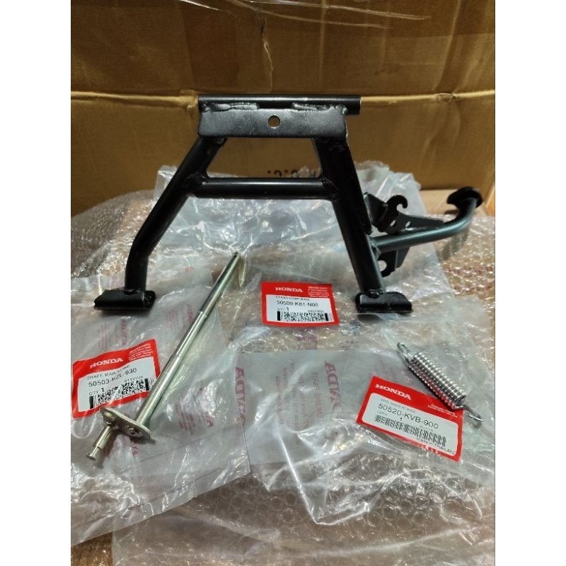 Main Stand | Shaft | Spring set Beat fi v1/v2 Center Stand,HGP; 50500 ...