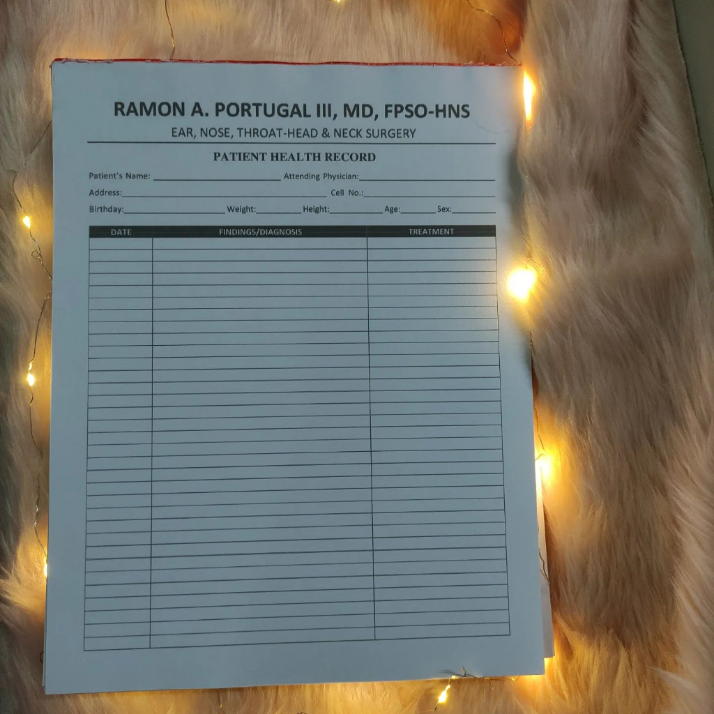 Personalized RX Pads/Patient's Records/Medical Certificate for Doctors ...