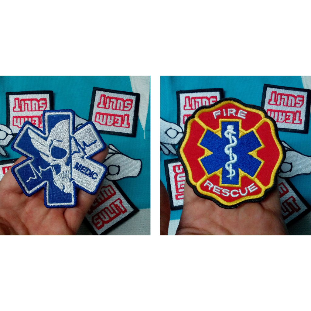 star of life stylized rescue fire department ems emergency medic ...