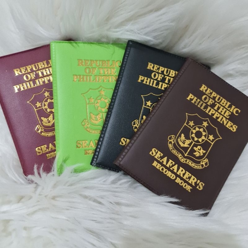 Seamans Book Holder (Gold Stamping) | Shopee Malaysia