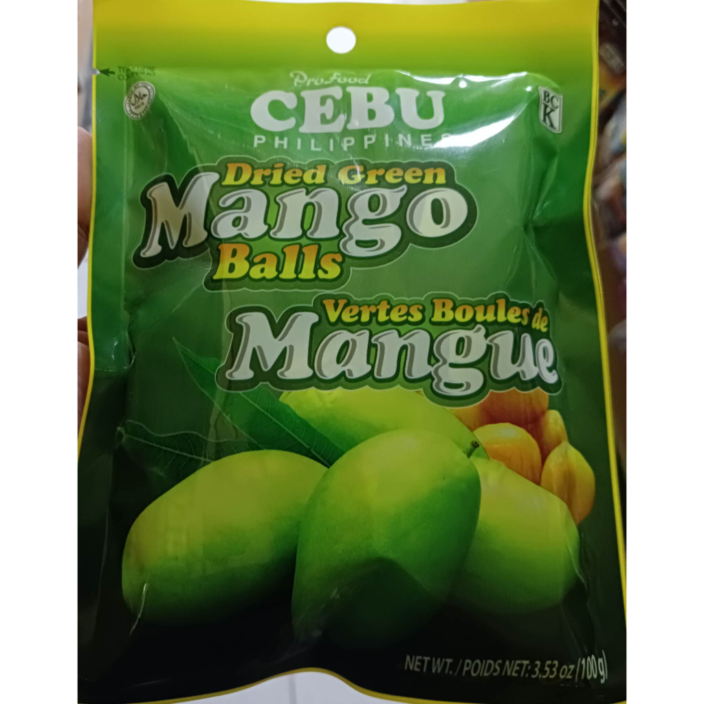 Cebu Phil. Dried Green Mango Balls in 100 grams per pack/all new stocks | Shopee Malaysia