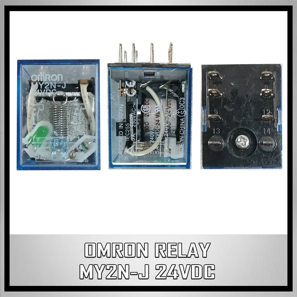 OMRON RELAY MY2N / LY2N / MY4N / MK3P / G2R-2 SN / 24VDC/220VAC COIL | Shopee Malaysia