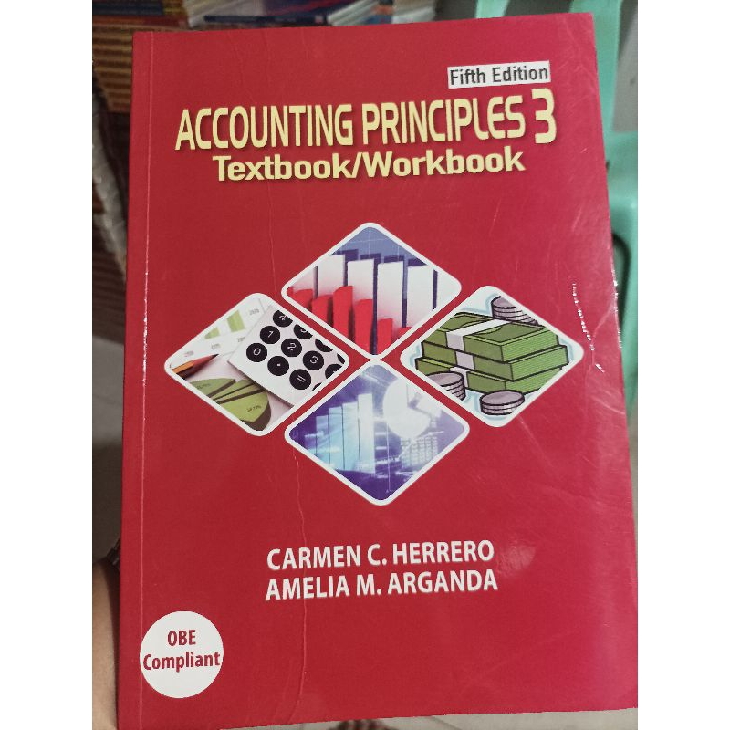 Accounting Principles 3 textbook and workbook by Carmen C Herrero ...