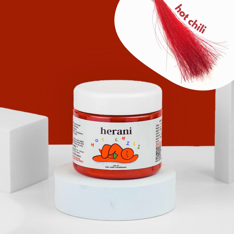 Hot Chili (150ml) Herani Hair Color Conditioner | Shopee Malaysia