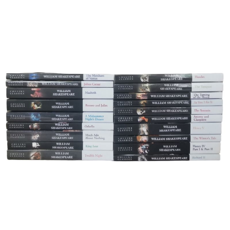 William Shakespeare Collins Classics Books Shopee Malaysia