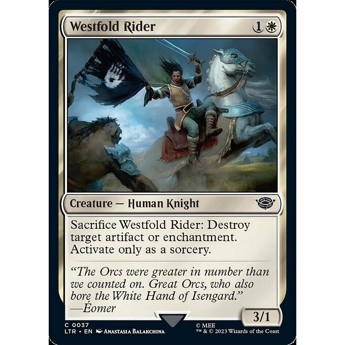 Westfold Rider - Universes Beyond: The Lord of the Rings: Tales of ...