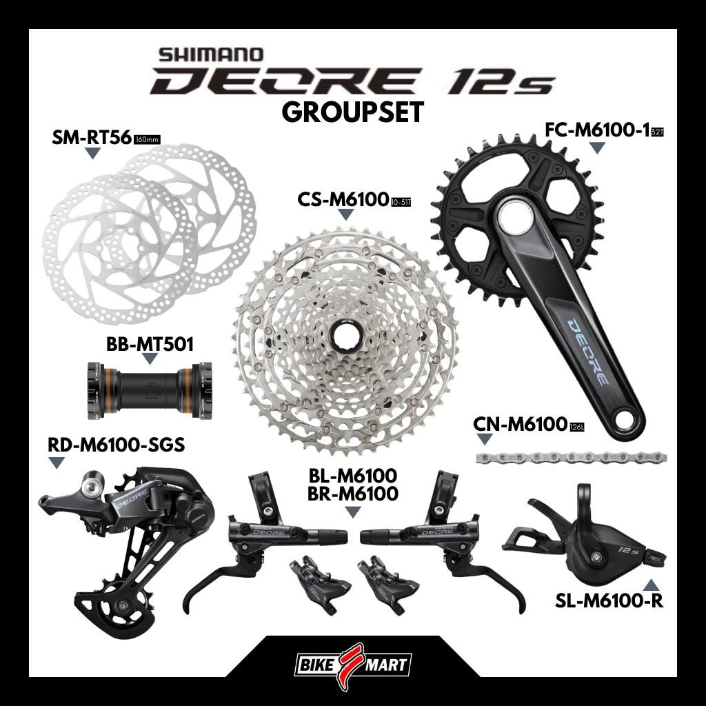 Bike Smart | SHIMANO DEORE M6100 12-SPEED GROUPSET | Shopee Malaysia