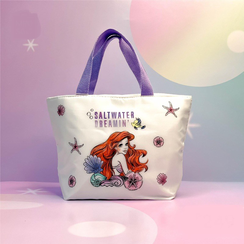 The Little Mermaid Ariel Lunch Bag by Miniso | Shopee Malaysia