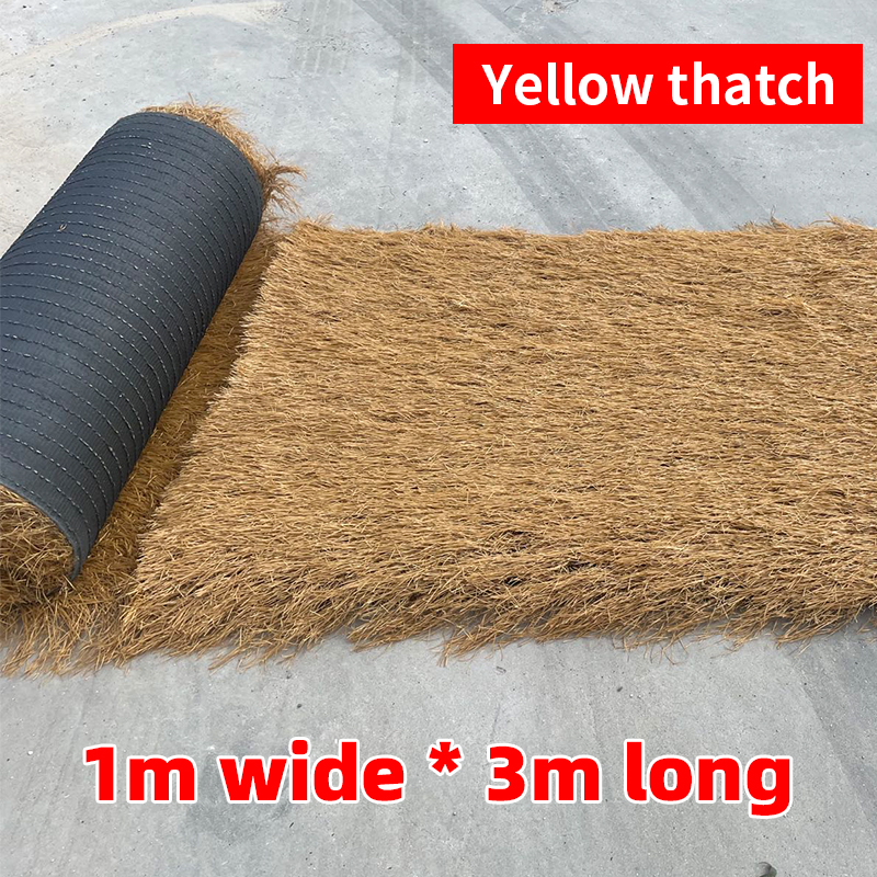 Straw Roof Thatch Palm Thatch Roll Simulation Decoration Equipment ...