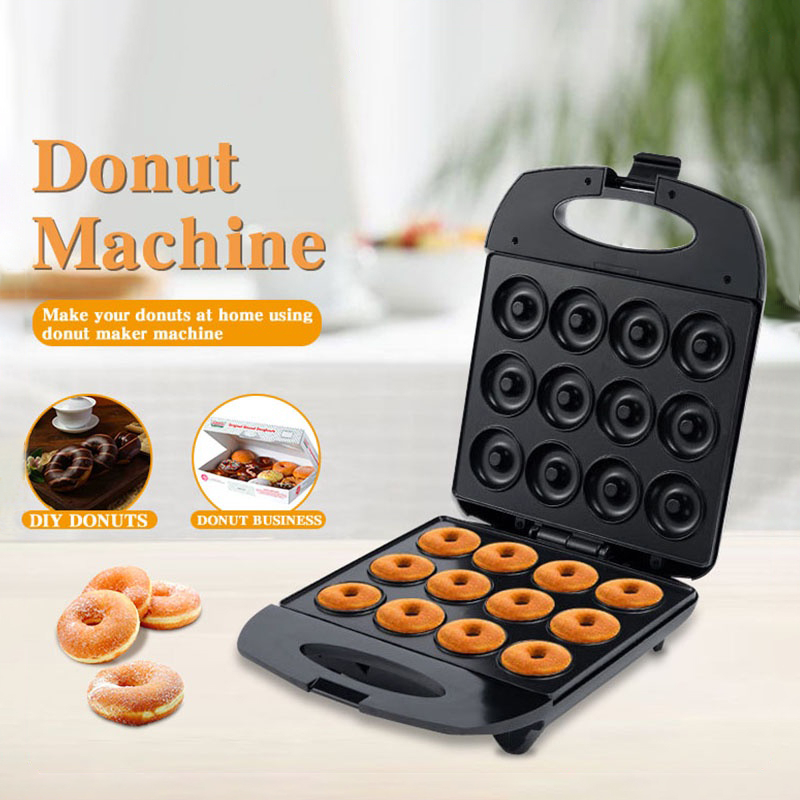 Donut Maker Pancake Electricity Doughnut Breakfast Mini Dunot Donat ...