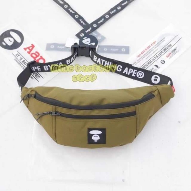 AAPE WAISTBAG AND CROSSBODY BAG | Shopee Malaysia