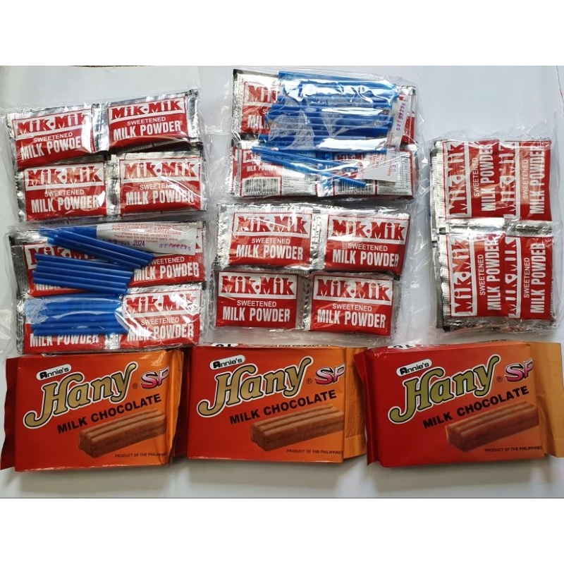 3 Pack Hany SP + 5 Pack Mikmik Sweetened Milk Powder | Shopee Malaysia