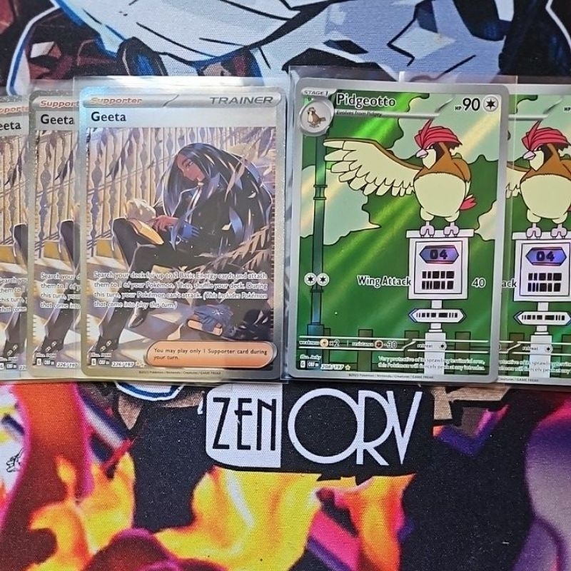 Obsidian Flames 2023 ex FA IR TCG Pokemon Cards Singles Greeta ...