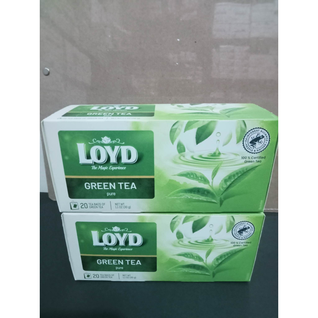 PER BOX LOYD The Magic Experience Green Tea Pure Natural (20 Bags 30G ...