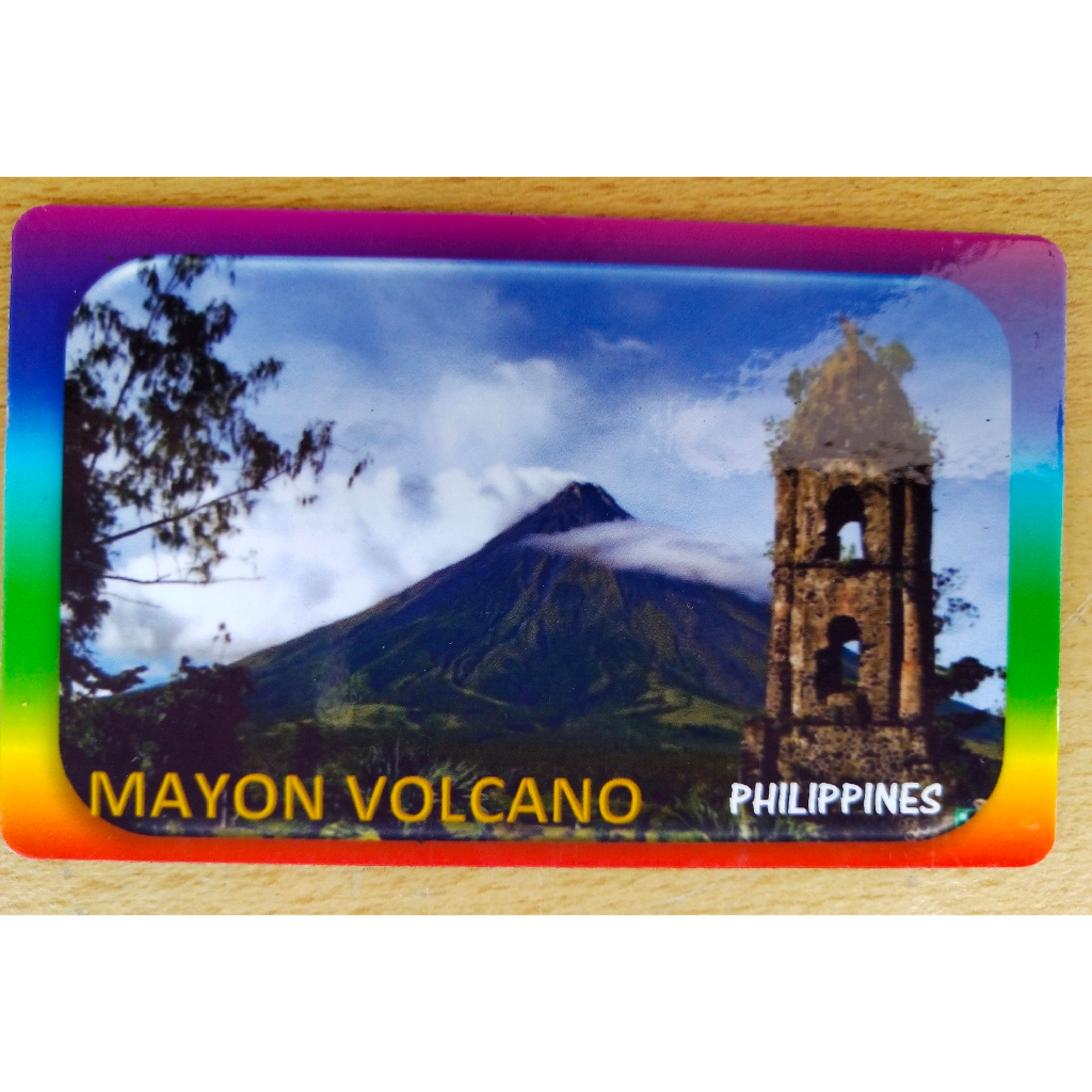 Philippines Tourist Spot Design Rubber Ref Magnet Souvenir Its more fun ...
