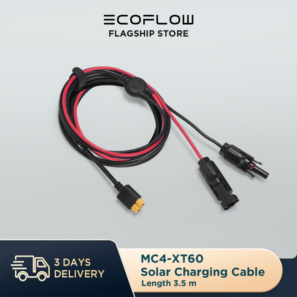 EcoFlow MC4-XT60 Solar Panel Charging Cable | Shopee Malaysia