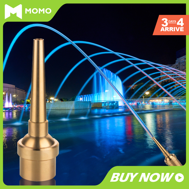 MOMO 1/2" 3/4" 1" Brass Multi Direction Jet Water Fountain Nozzle ...