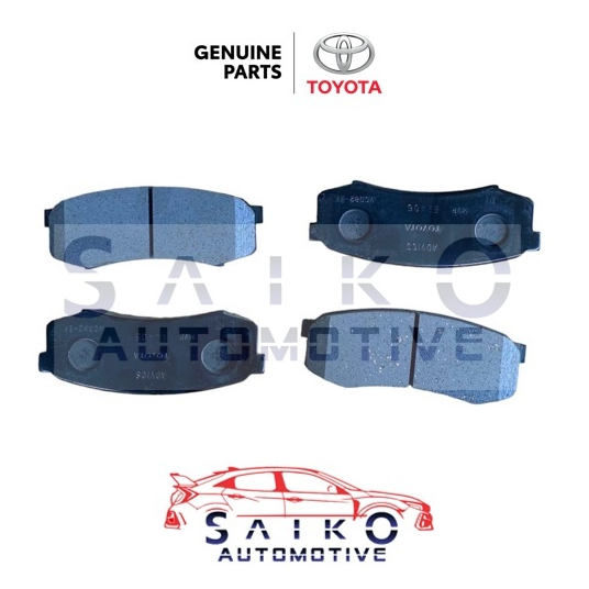 Toyota FJ Cruiser GSJ15 Land Cruiser Prado GRJ150 Rear Brake Pad ...