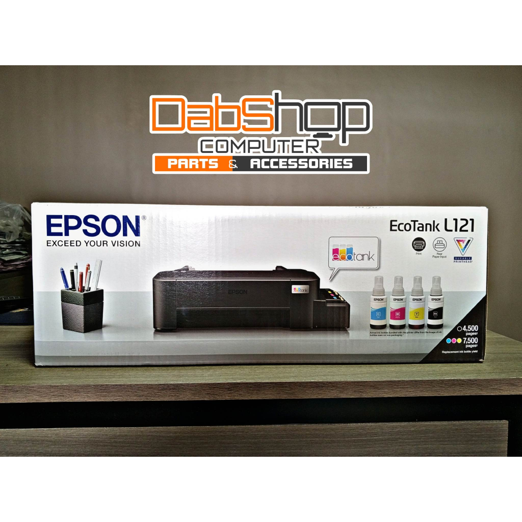 Epson EcoTank L121 A4 Ink Tank Printer | Shopee Malaysia