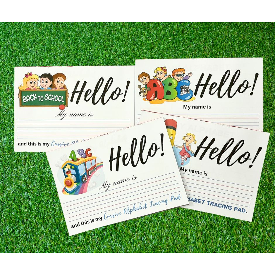 Tracing Pads for Kids Practice Writing for Kids Alphabet Numbers Words ...