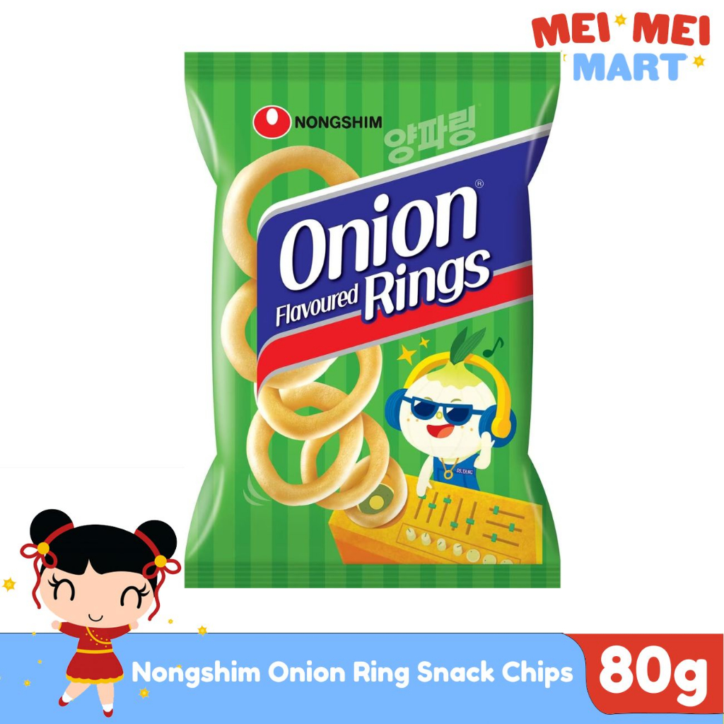 Nongshim Onion Ring Snack Chips 80g | Shopee Malaysia