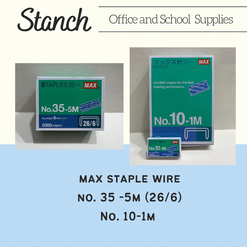 Max Staple Wire No. 10 | Shopee Malaysia