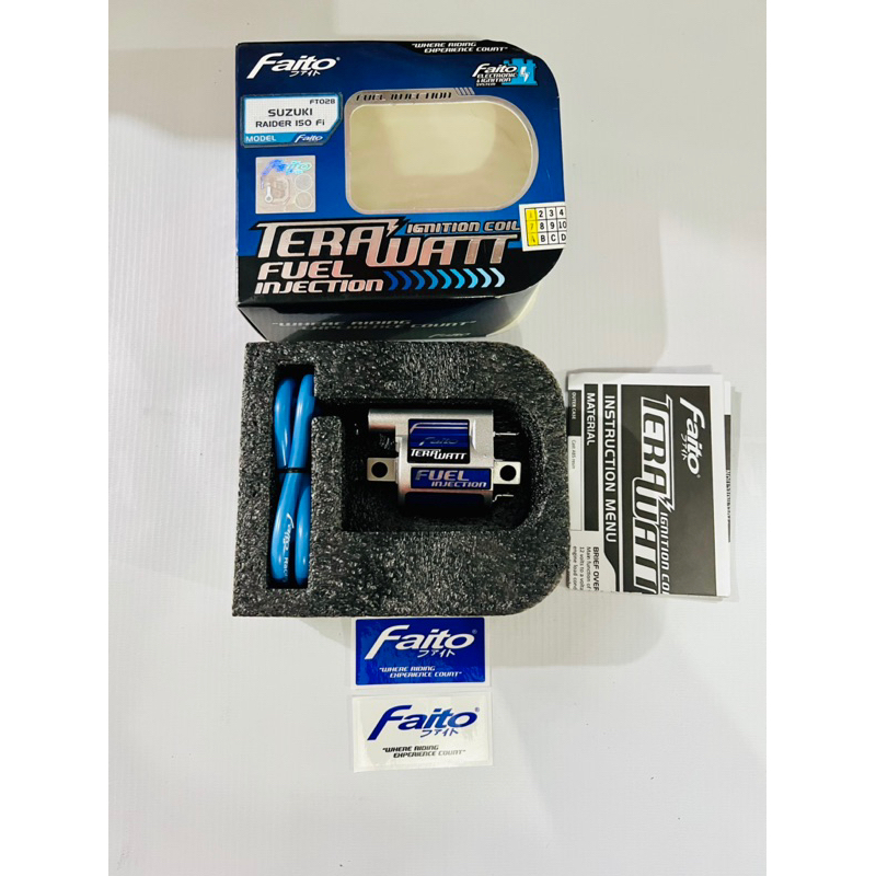 FAITO TERA WATT RACING COIL SUZUKI RAIDER150 FI | Shopee Malaysia