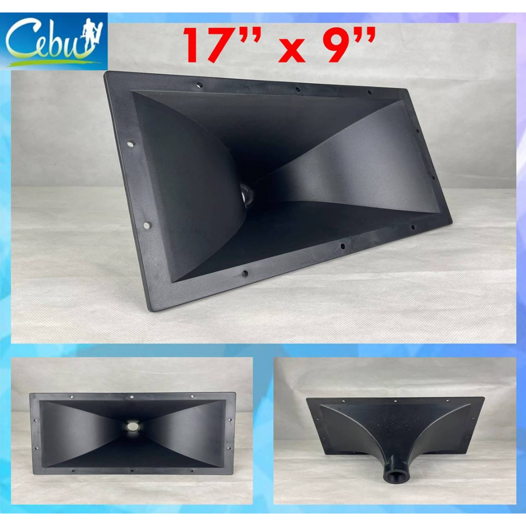 17 x 9 inches Horn plastic thread type for tweeter driver unit ( HARD ...