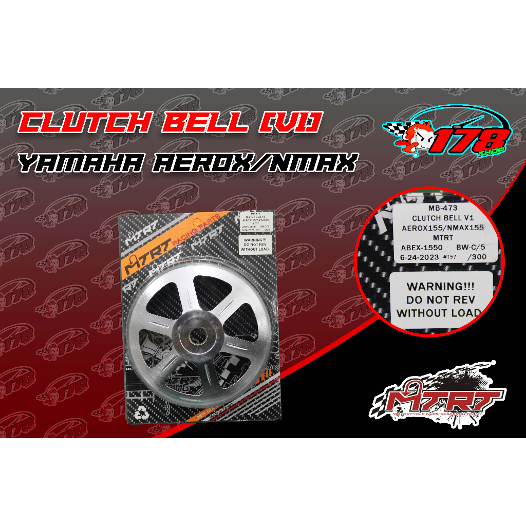 MTRT clutch bell housing nmax/aerox 155 v1 and v2 | Shopee Malaysia