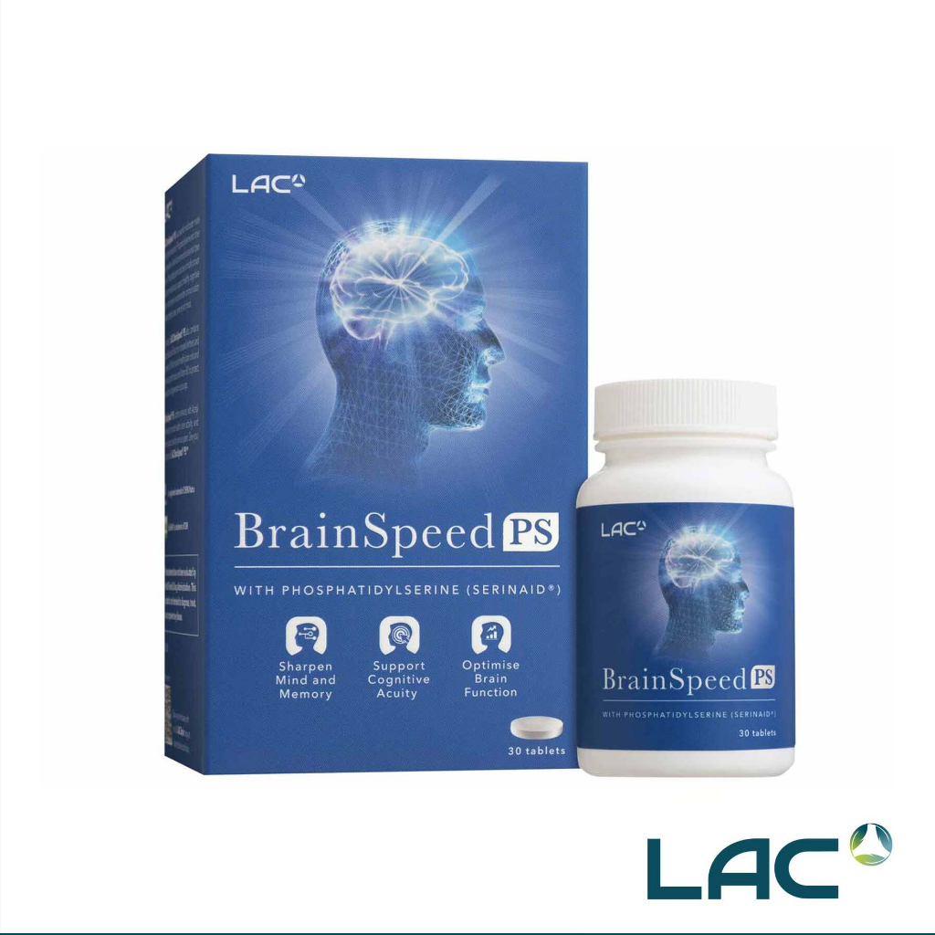 LAC Brain Brain Speed PS 30 Tablets (Consume within February 2027 ...